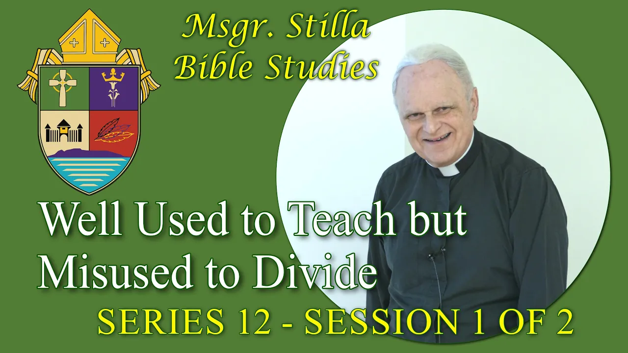 Understanding Scripture, Series 12 - Session 1 - Roman Catholic Diocese ...